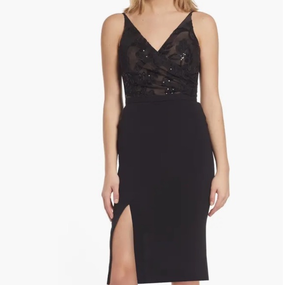 Dress the Population | Dresses | Nwt Dress The Population Giulia Sequin ...